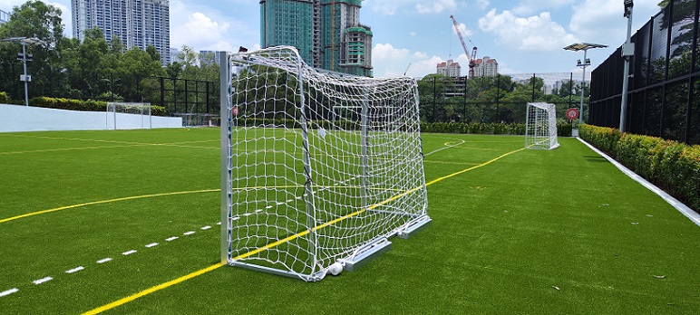 Aluminium Futsal Goal Post | Foldable Futsal Mini Goal