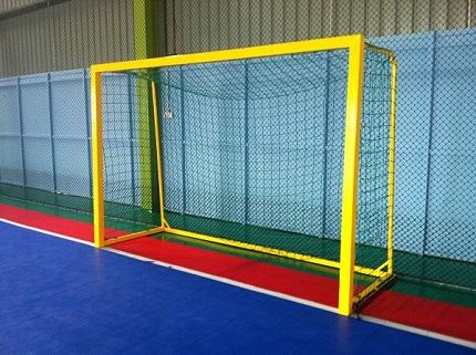 Futsal Goal Post Yellow | Aluminium